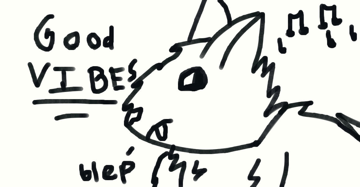Good Vibes Cat by LoveYouFirst on DeviantArt