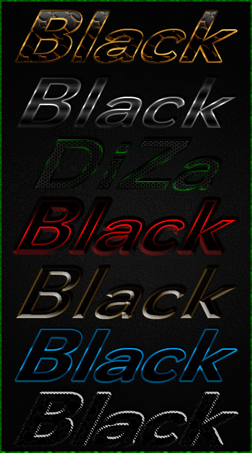Black styles by DiZa by DiZa-74 on DeviantArt
