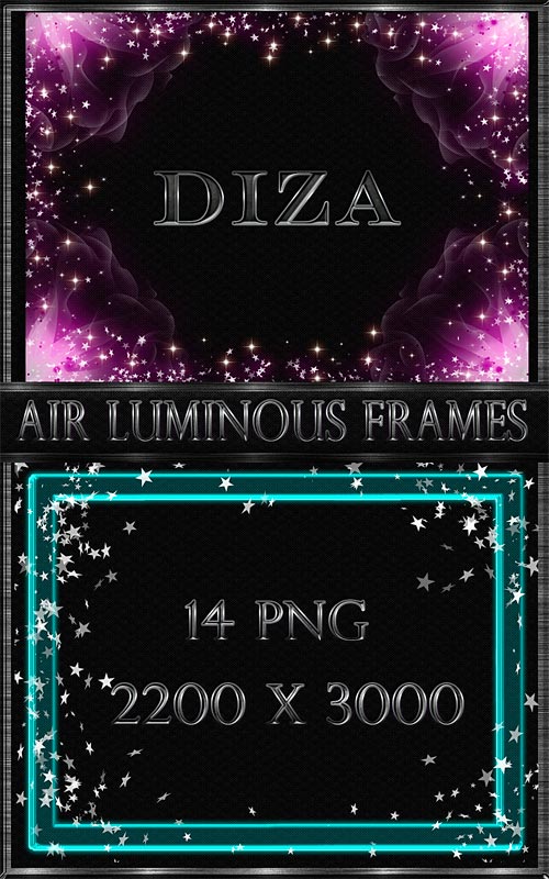 Air luminous frames by DiZa-74 on DeviantArt