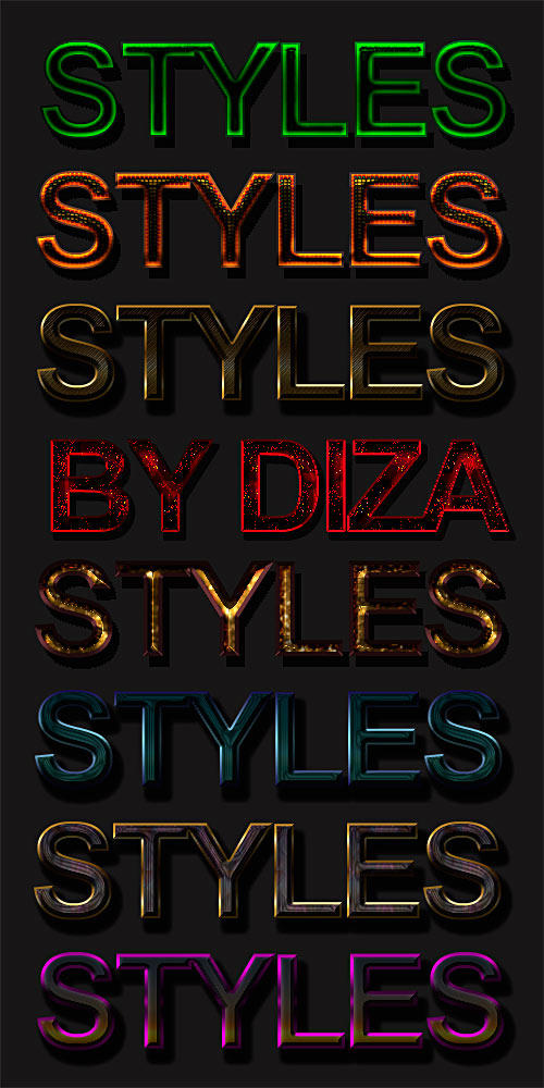 Text styles by DiZa - 2 by DiZa-74 on DeviantArt
