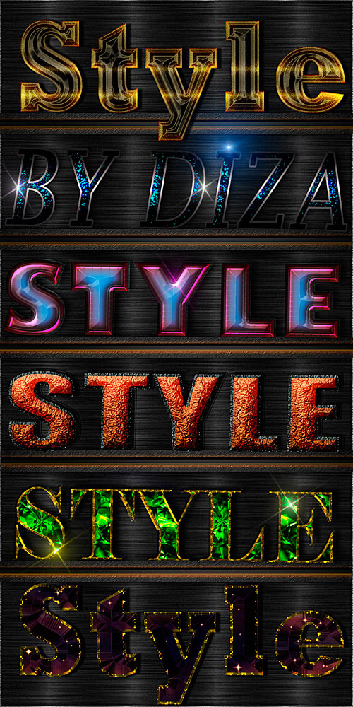 Text styles by Diza - 7 by DiZa-74 on DeviantArt
