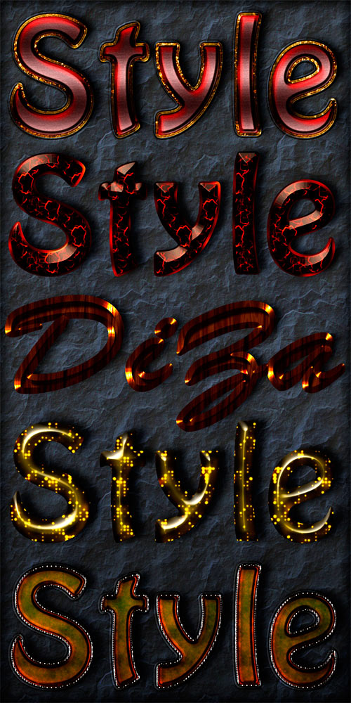 Text styles by Diza - 8 by DiZa-74 on DeviantArt