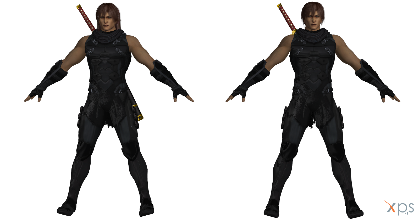 (XPS) DOA6 Meshmod - Unmasked Hayabusa by Teh69thSpartan on DeviantArt