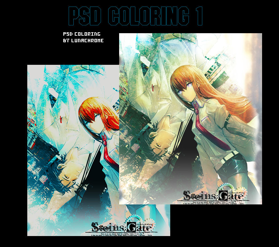 PSD Coloring 1 by LunaChrome on DeviantArt