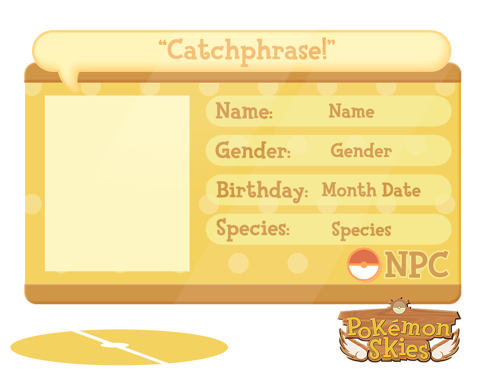 PKMNSkies: Blank NPC Application by PKMNSkiesModTeam on DeviantArt