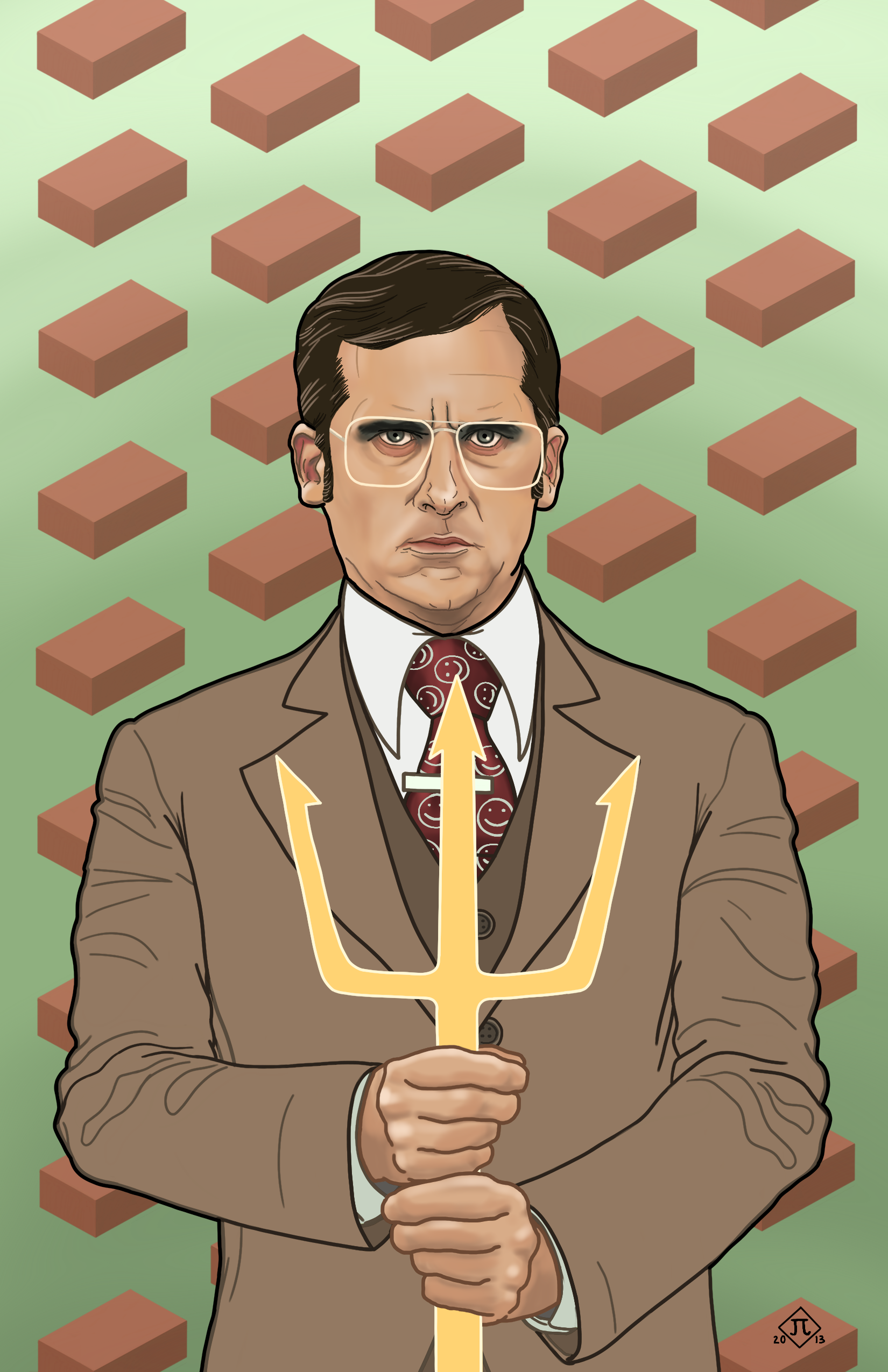 Anchorman Brick Trident