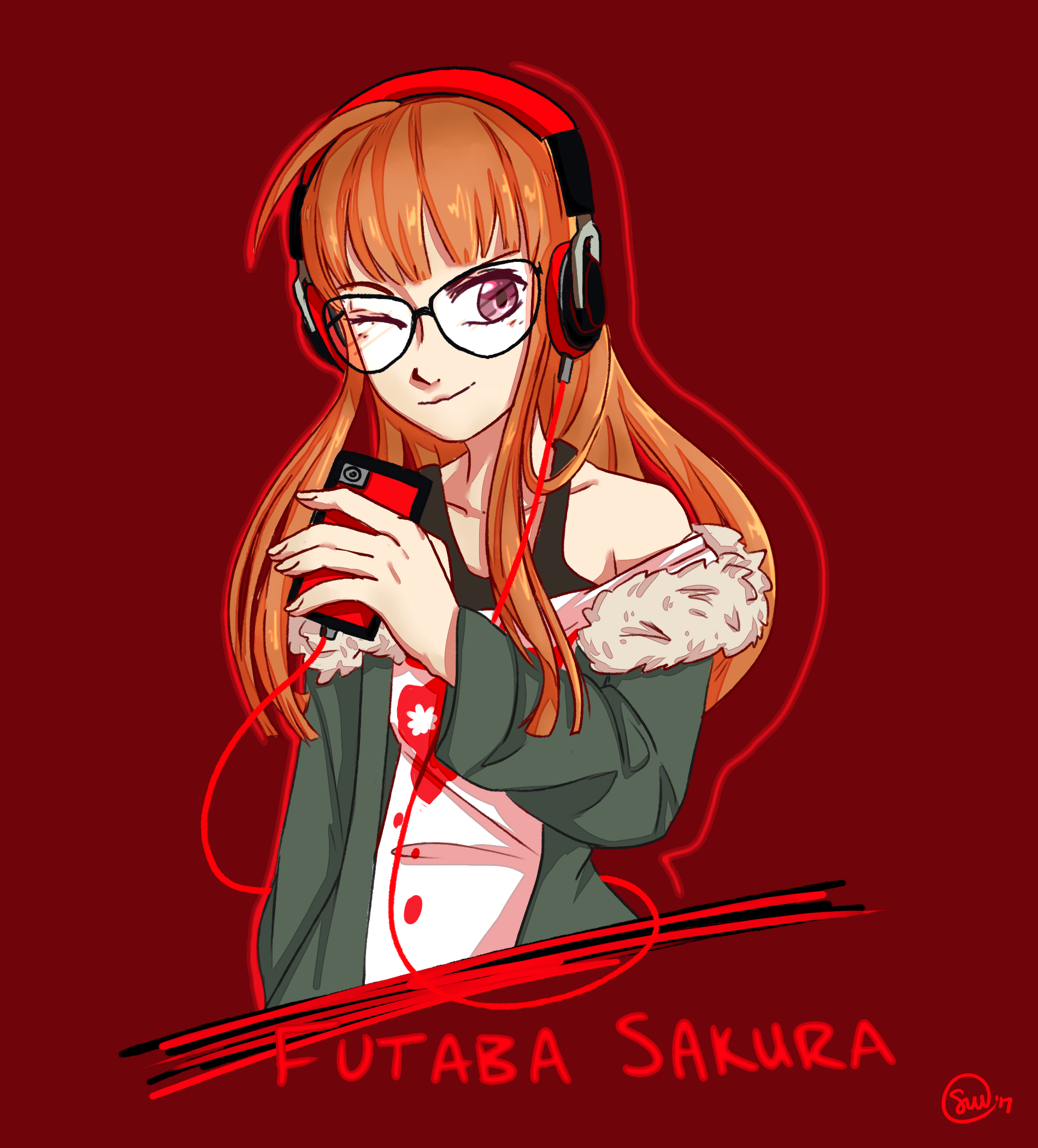 Futaba Sakura by suibun on DeviantArt