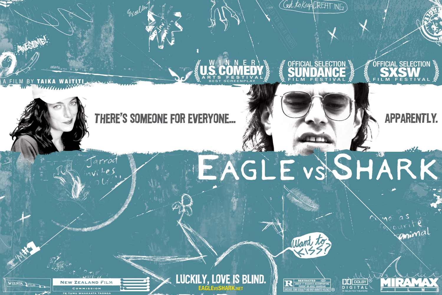 eagle vs shark poster 3 by ryanan on DeviantArt
