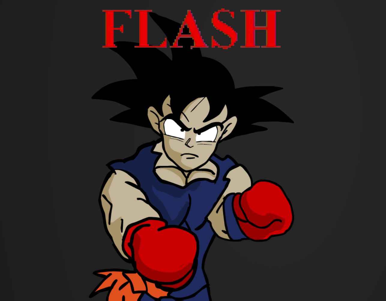 Goku Punches Cell by Dragon1931 on DeviantArt