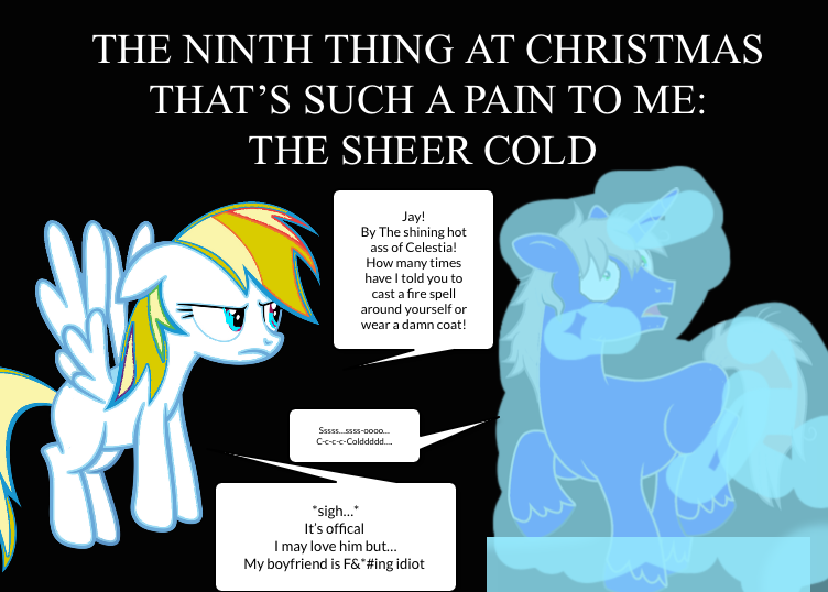 12 pains of Christmas: the cold by Equestriasservant on DeviantArt