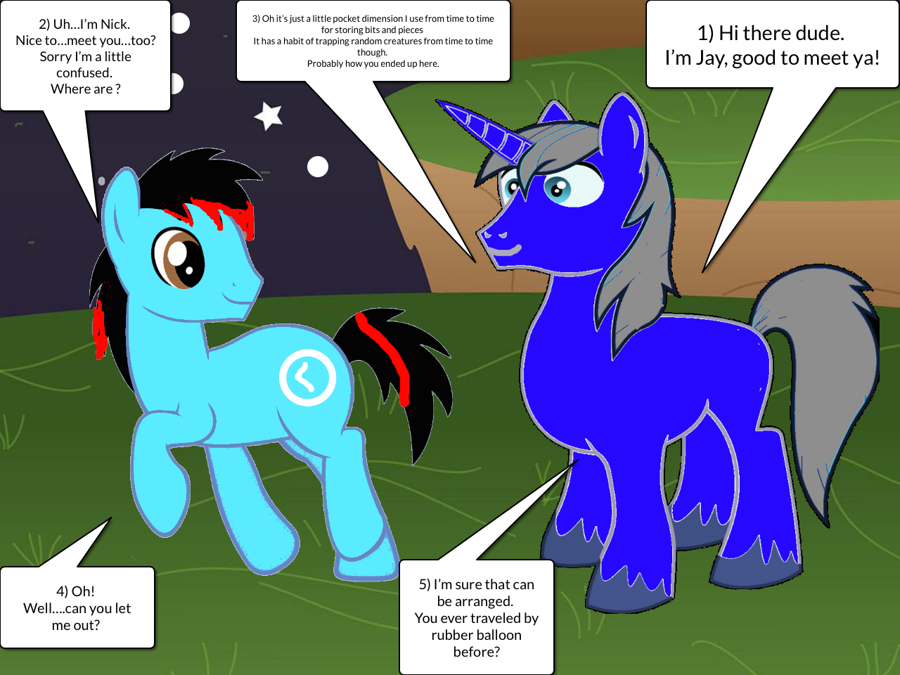 Nick meets Jay part 2 by Equestriasservant on DeviantArt