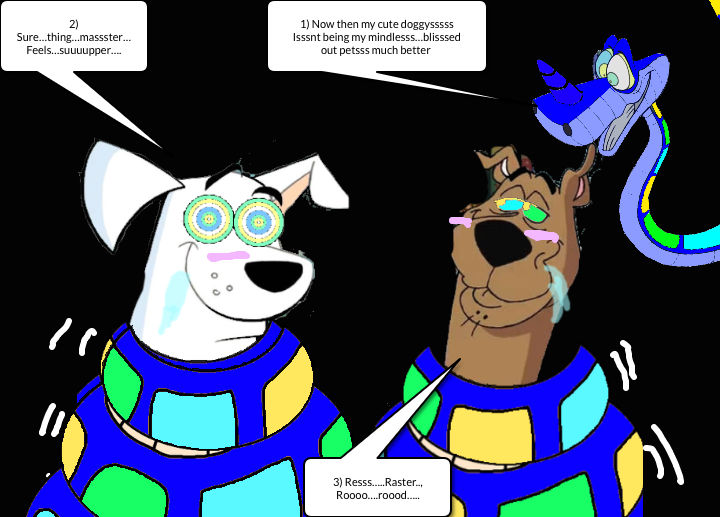 Coiled canines by Equestriasservant on DeviantArt