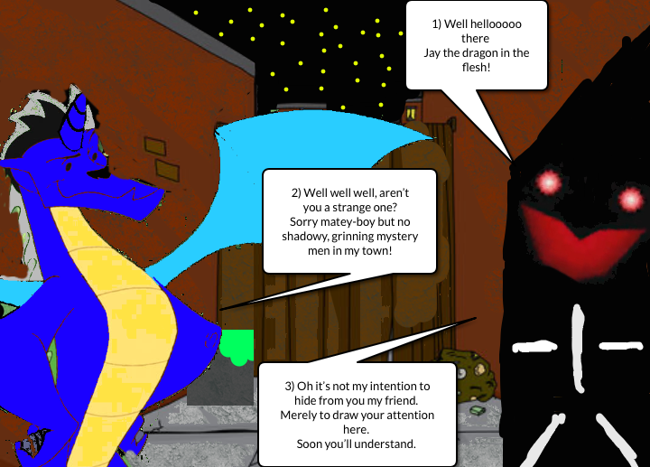 Jay and the shadow 1/7 by Equestriasservant on DeviantArt