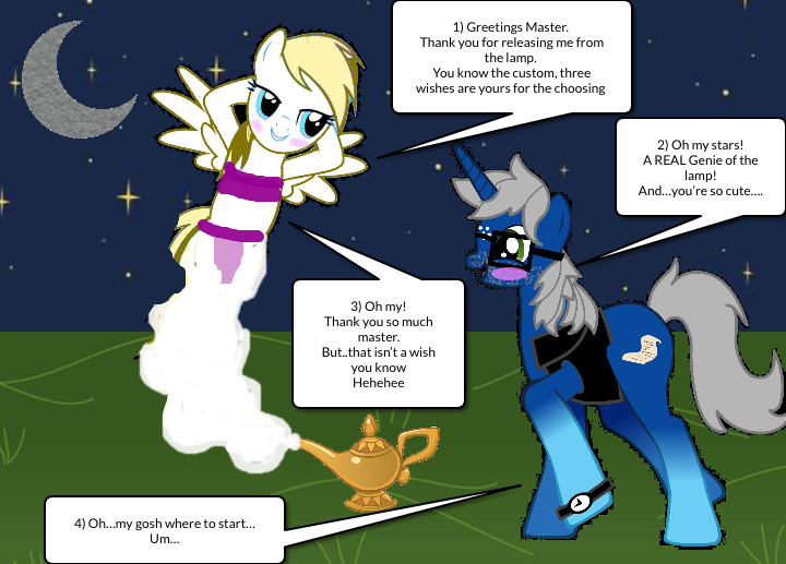 Genie of the lamp 3 by Equestriasservant on DeviantArt