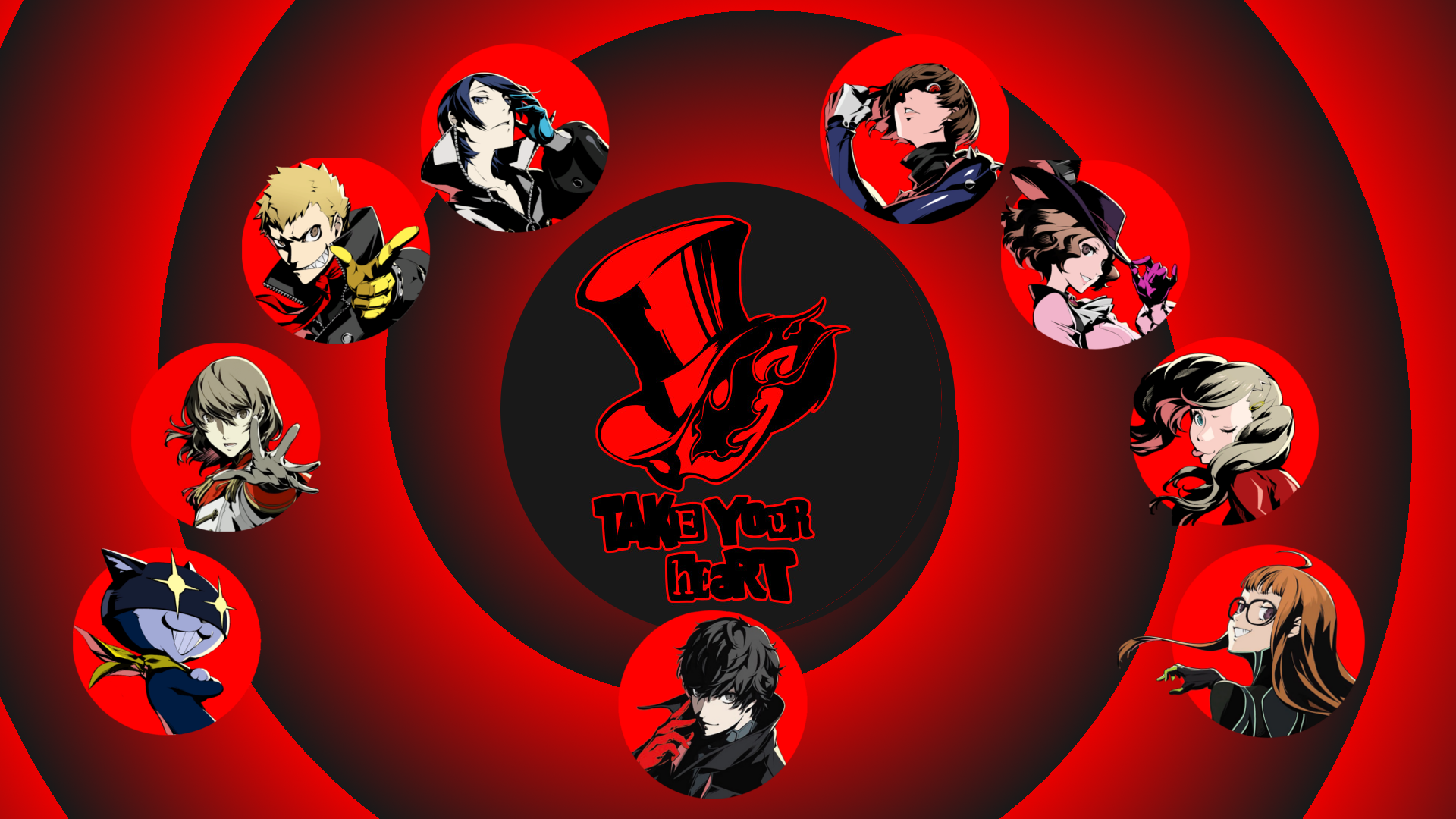 Persona Heads - A P5 Rainmeter Soundboard (WIP) by thesquidaddict on ...