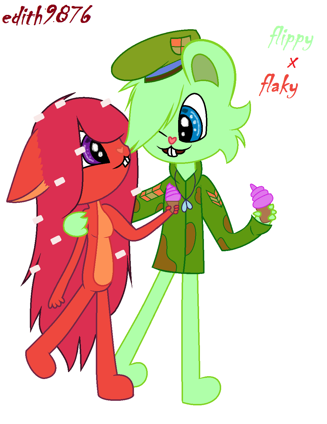 Flippyxflaky by Edithpaint on DeviantArt