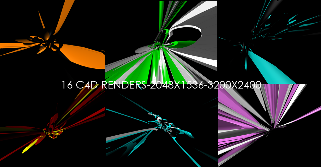 Abstract render C4D pack by thebest5111 on DeviantArt