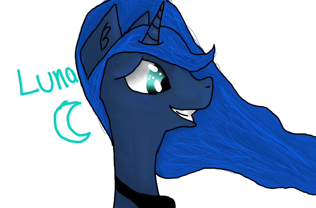 Princess Luna by BatmanHasCupcake on DeviantArt