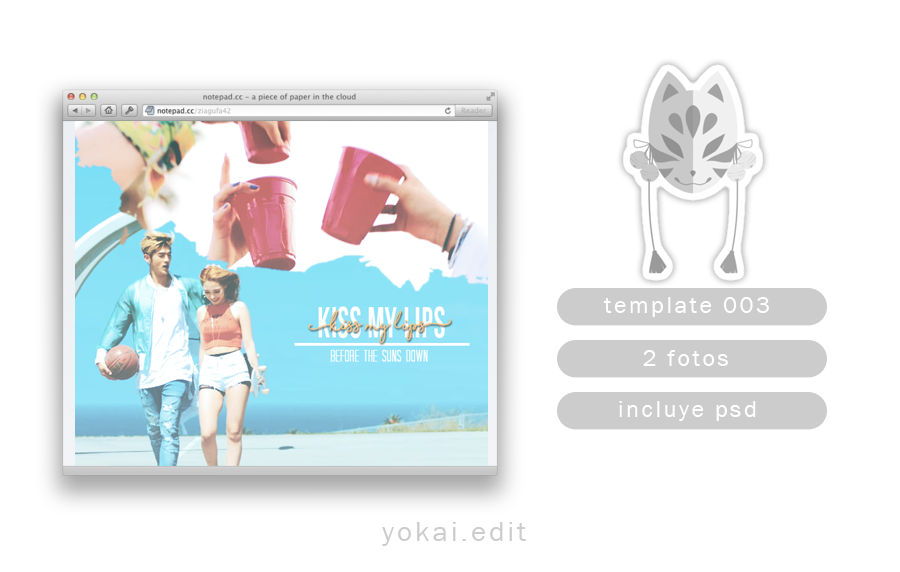 Template 003 by YokaiEditions on DeviantArt