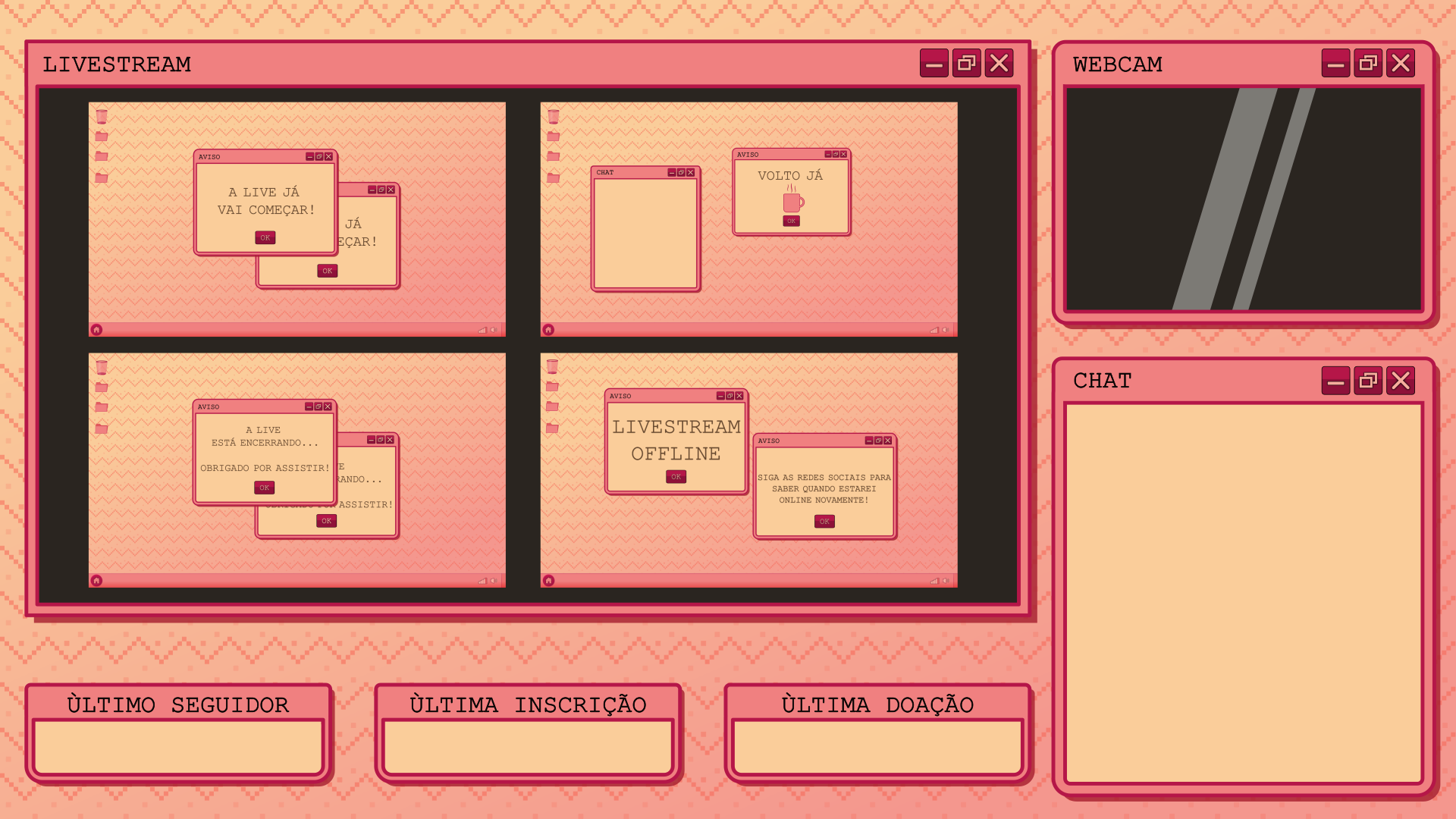 [Twitch Overlay] Desktop Rosa by Floqsred on DeviantArt