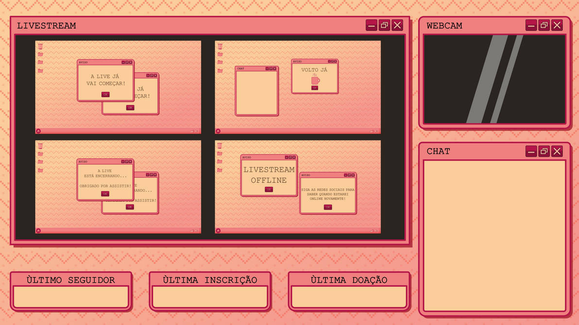 [Twitch Overlay] Desktop Rosa by Floqsred on DeviantArt