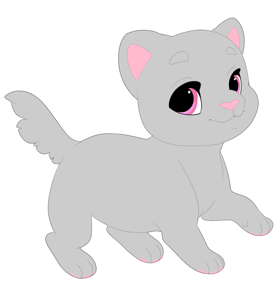 F2U Kitten Base by FluffleBear on DeviantArt