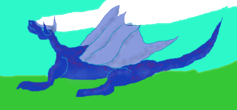 Silly Dragon by bluedragoneye on DeviantArt