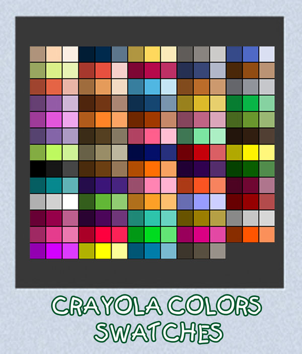 Crayola Colors by Linkdb on DeviantArt