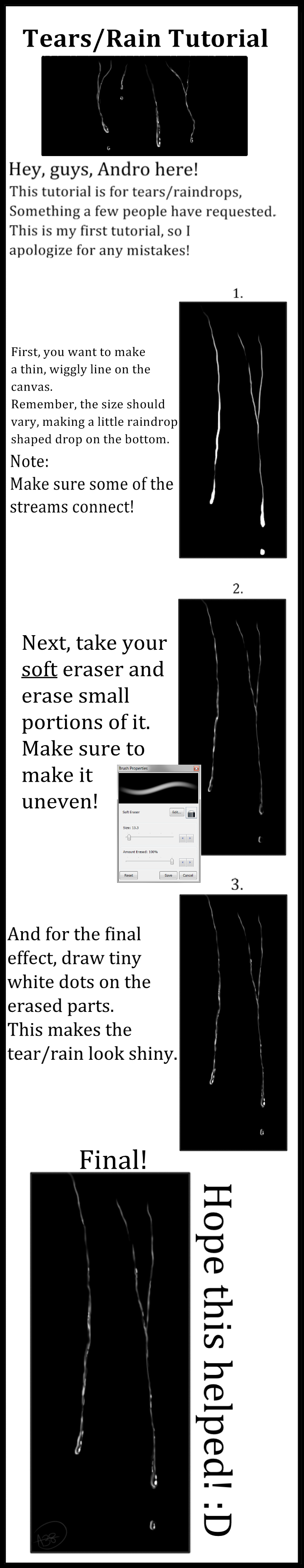 Tutorial: Tears/Raindrops by Andromeda38 on DeviantArt