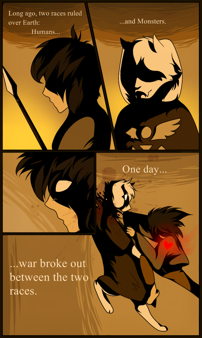 Undertale: The Beginning. pg. 1 by Andromeda38 on DeviantArt