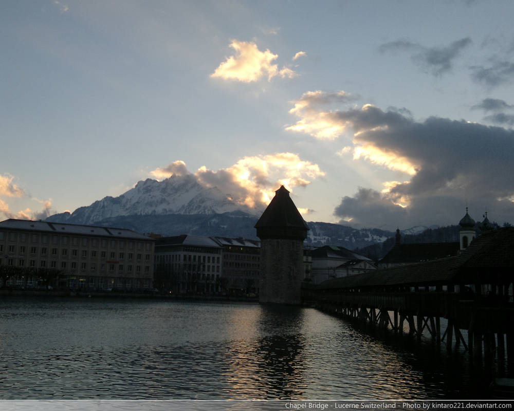 Chapel Bridge Wallpaper by kintaro221 on DeviantArt