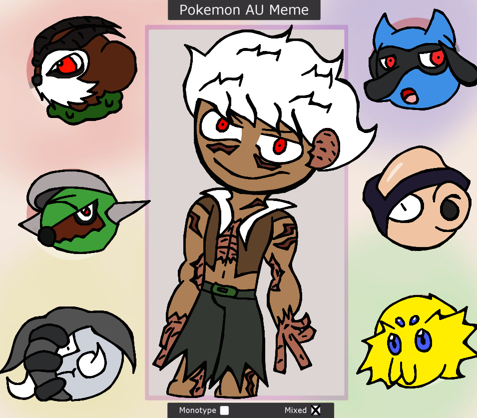Ginko Pokemon AU Meme by Mllermanda on DeviantArt