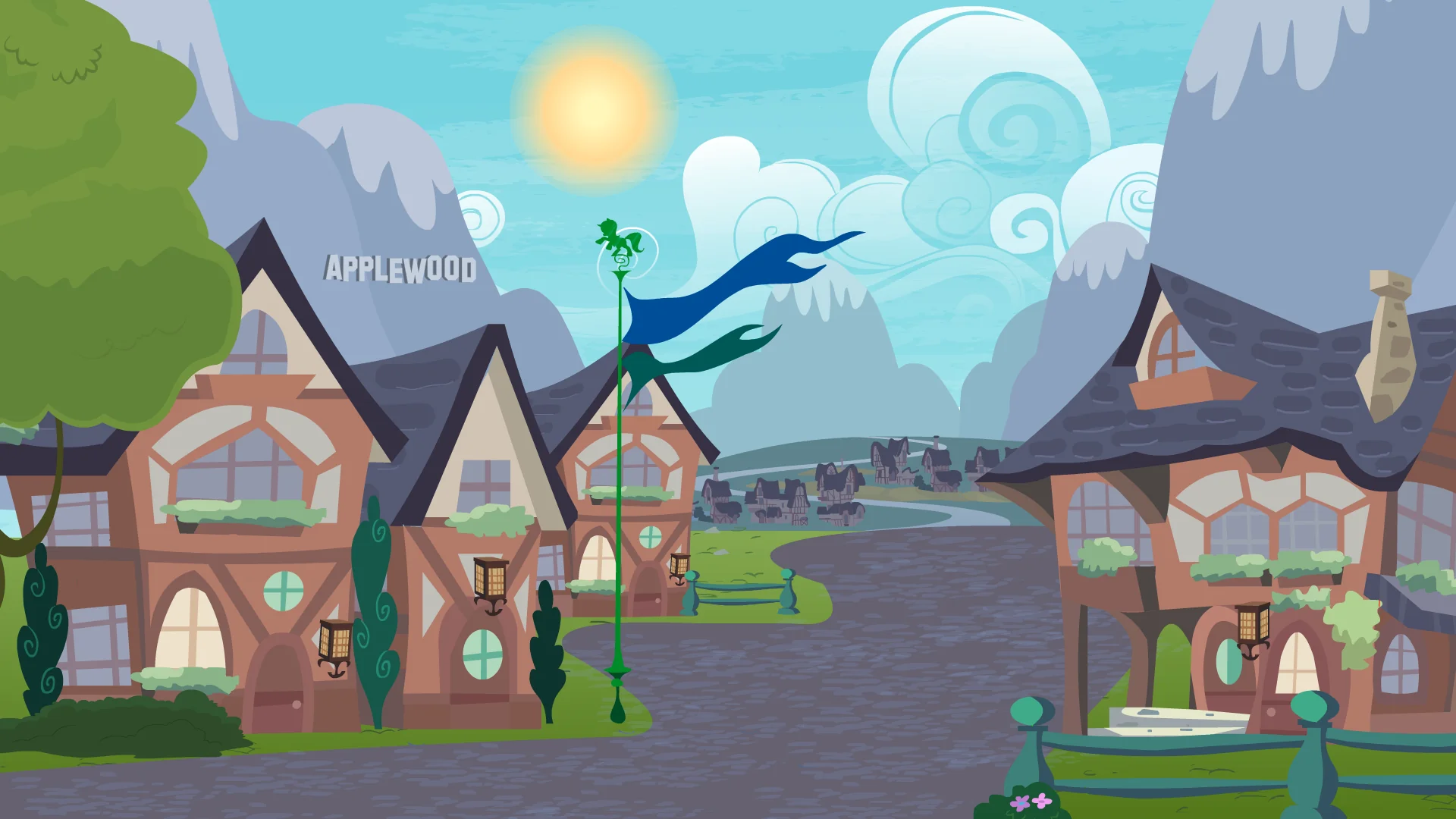Applewood Mid-Class Village (Old version) by Pon-Henry on DeviantArt