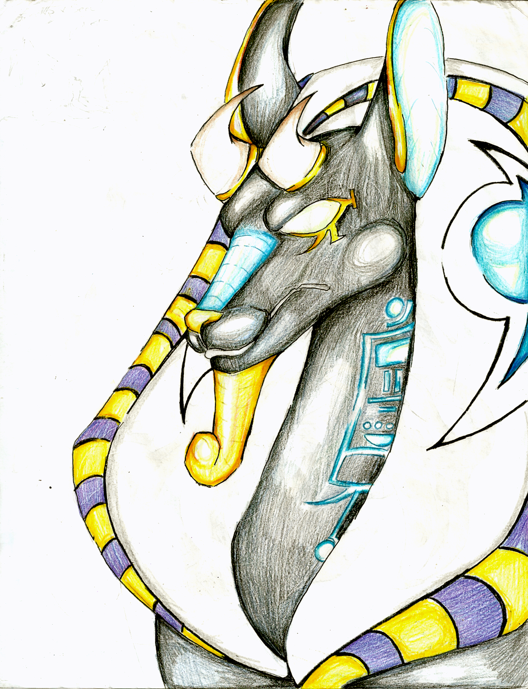 Anubis Dog by Coraline-176 on DeviantArt
