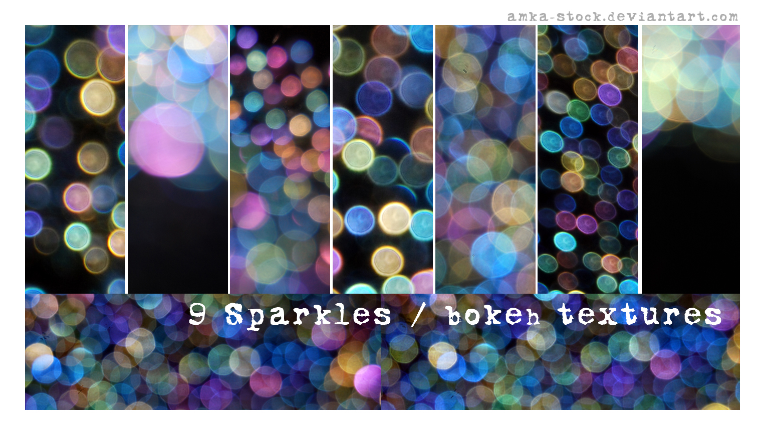 9 sparkles - bokeh textures by amka-stock on DeviantArt