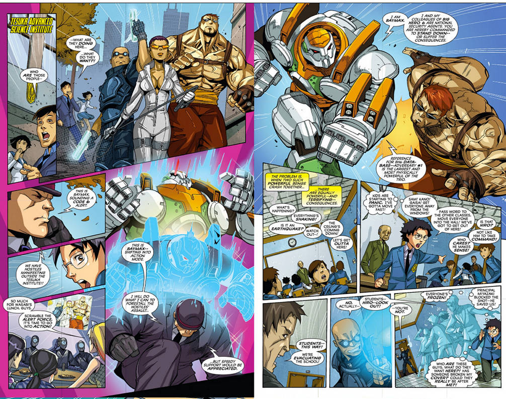 Big Hero 6 Comic Page 8 By Bluehoung617 On Deviantart