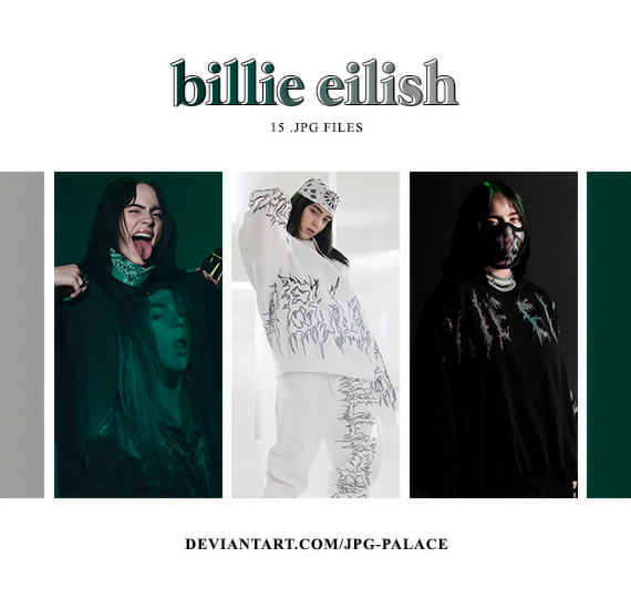 Photopack 401 : Billie Eilish by jpg-palace on DeviantArt