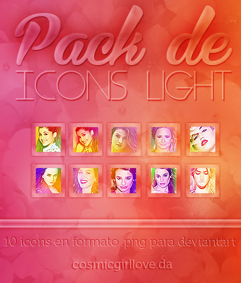 ++Pack de Icons Light by CosmicGirlLove on DeviantArt