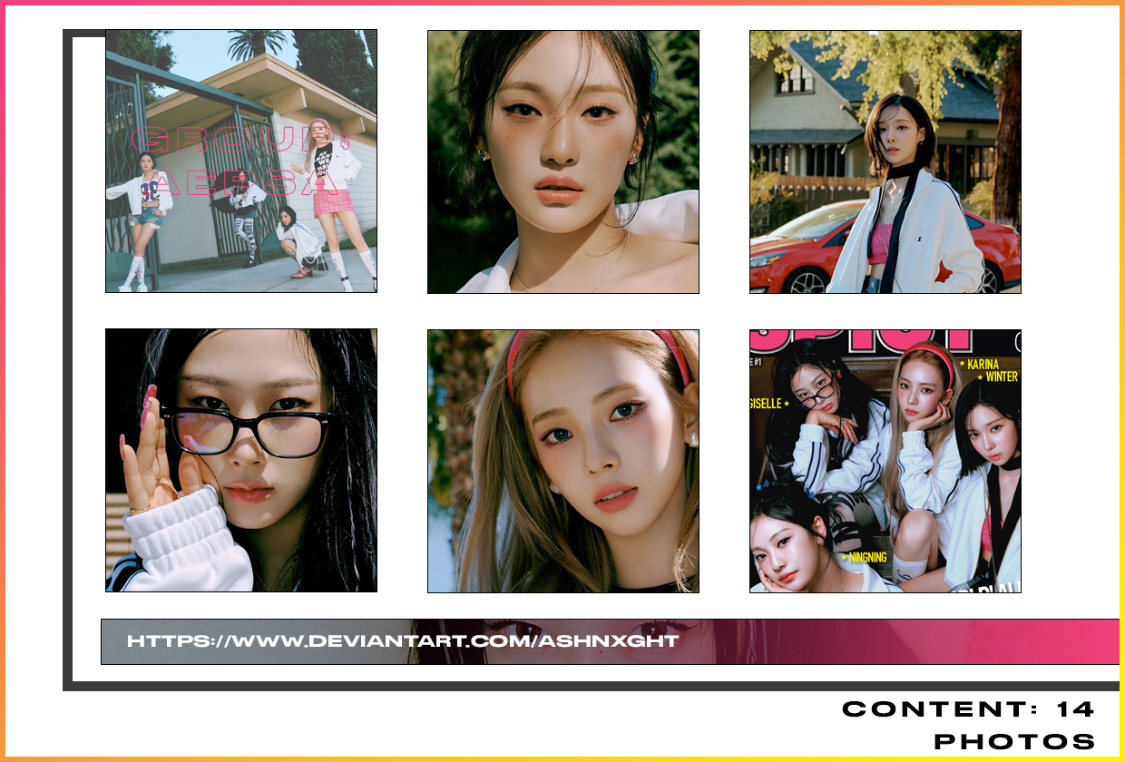 Aespa-spicy photopack by ashnxght on DeviantArt