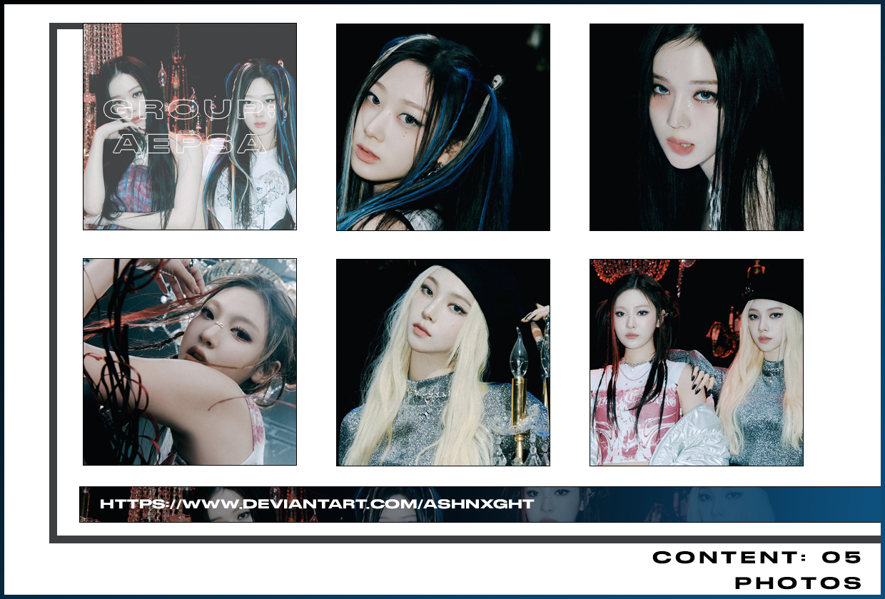 Aespa-salty and sweet photopack by ashnxght on DeviantArt