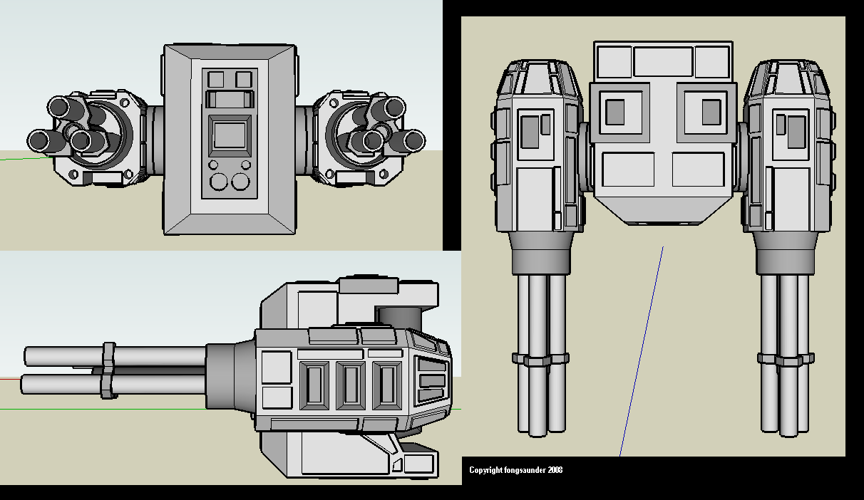 Point Defense Cannon by fongsaunder on DeviantArt