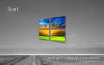 Rainmeter Metro Desktop by glange65 on DeviantArt