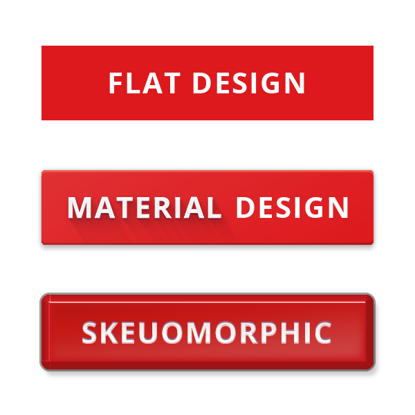 Design Style Comparison by glange65 on DeviantArt