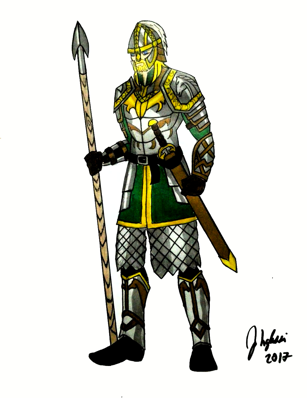 Eormer son of Eomund. Rohirrim. by Inglessis79 on DeviantArt