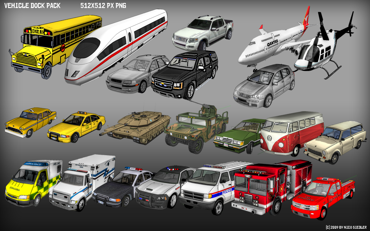 Transportation PNG Pack by Berlin19 on DeviantArt