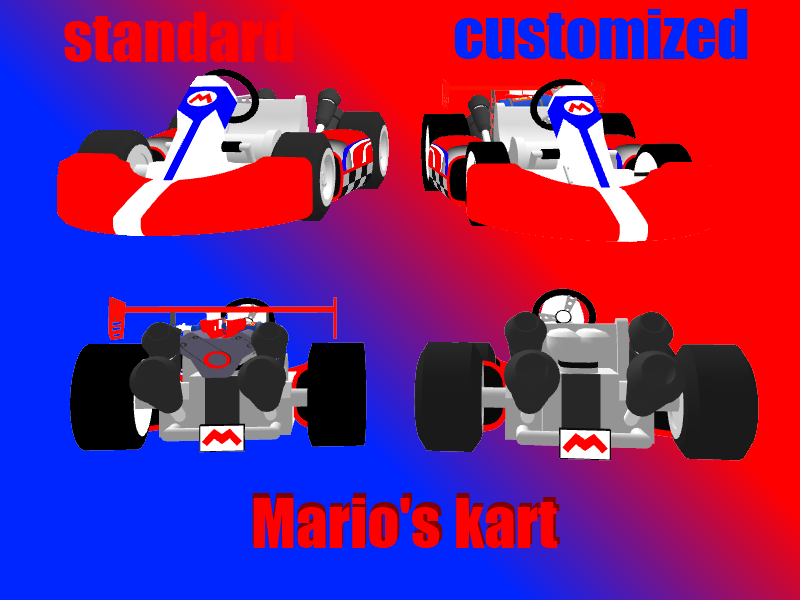 MMD Mario's kart by supersonicwind69 on DeviantArt