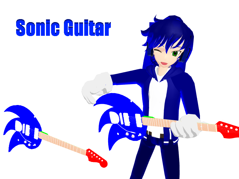 Sonic Guitar by supersonicwind69 on DeviantArt