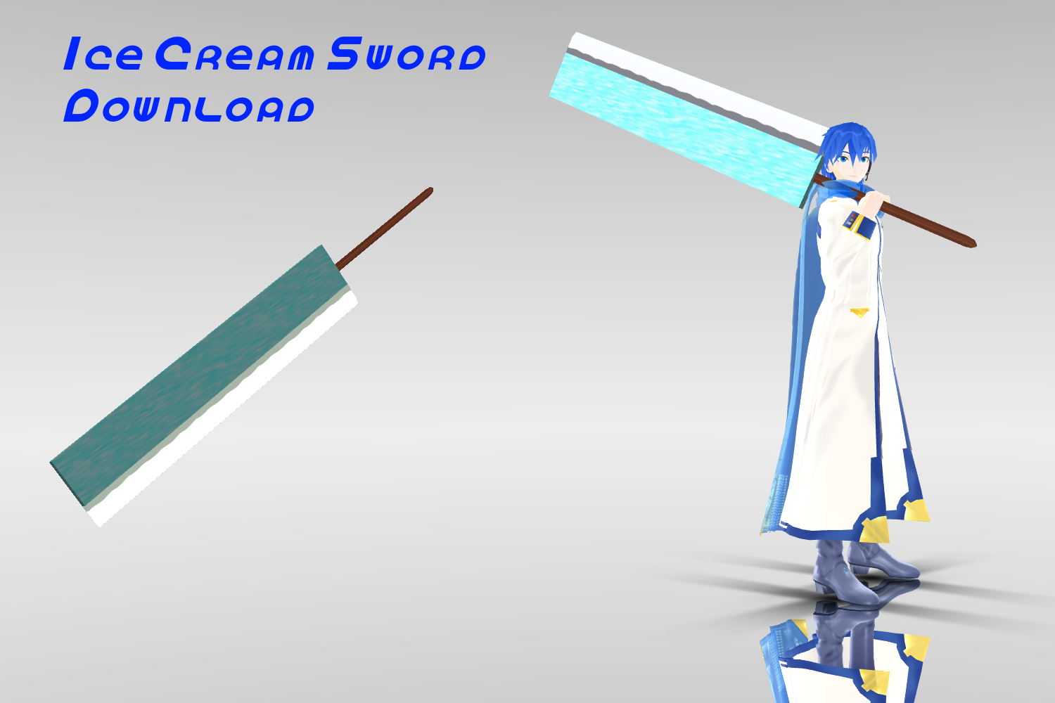MMD Ice Cream Sword Dl by supersonicwind69 on DeviantArt