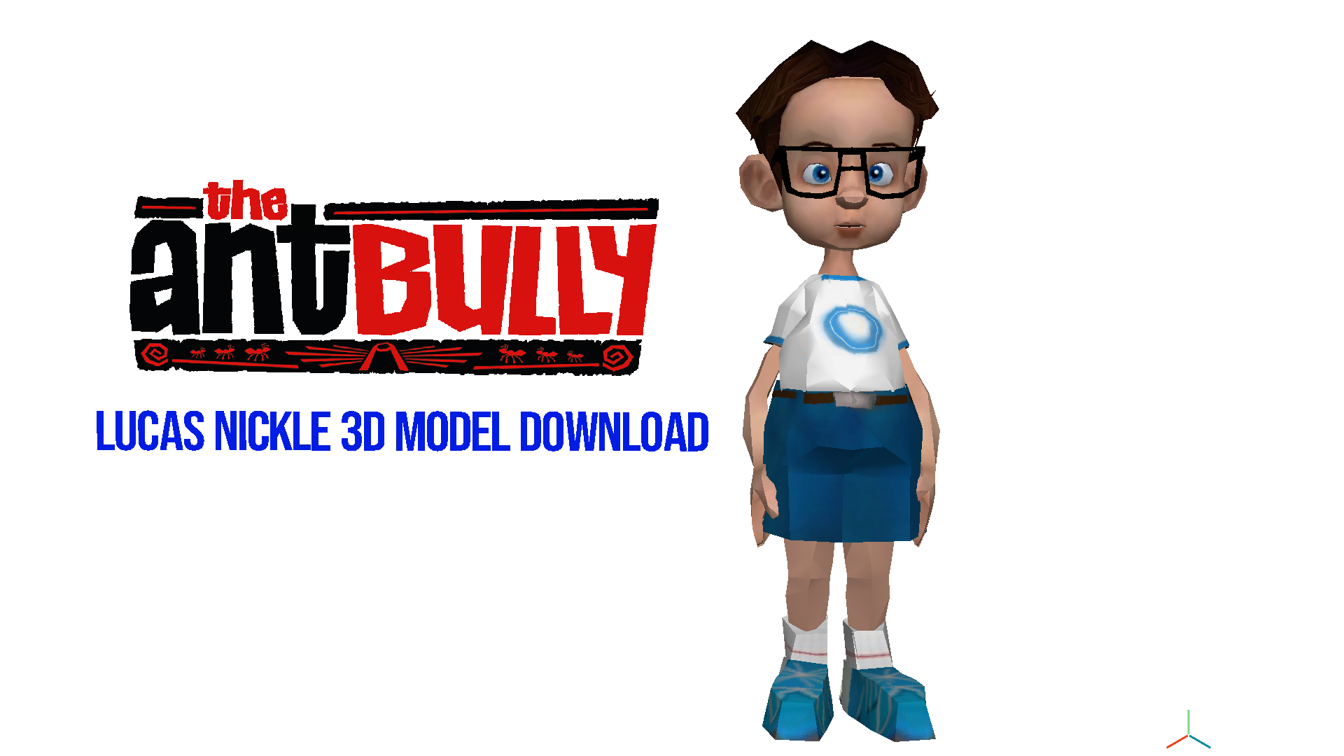 Lucas Nickle 3d model download by jamescontrefan2001 on DeviantArt