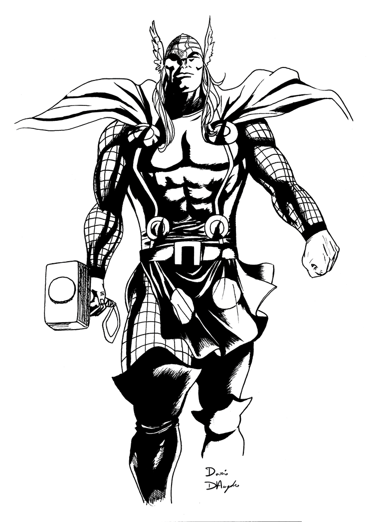 Thor by DarioDAngelo on DeviantArt